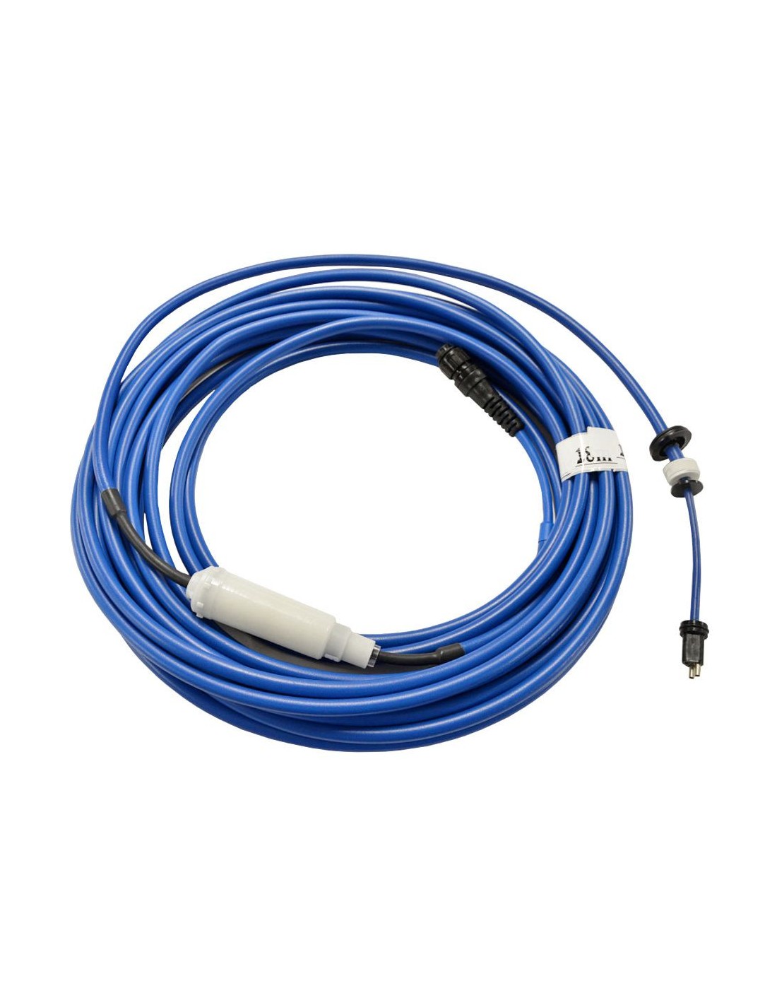 Dolphin cable with Swivel and connections, 2 wire, 18 m - 9995860-DIY